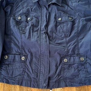 croft & barrow | Jackets & Coats | Croft Barrow Dark Blue Utility ...